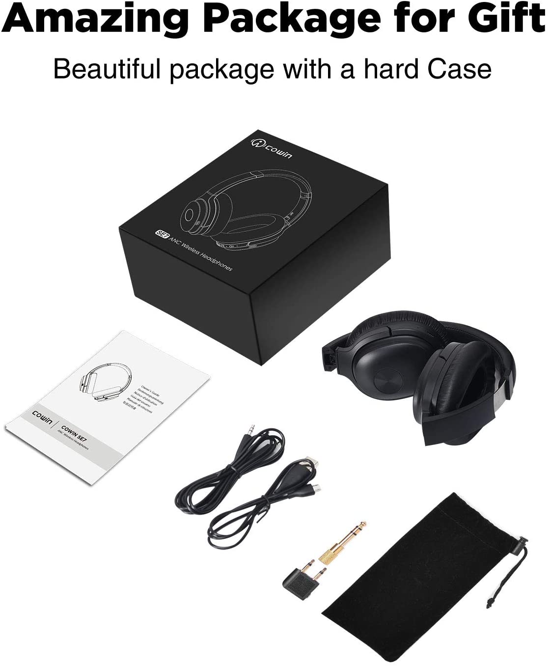 COWIN SE7 Review: ANC Wireless Headphones under $100